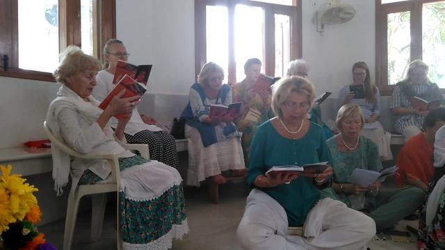 Фрагмент урока по Ведам. Путтапарти, январь 2019