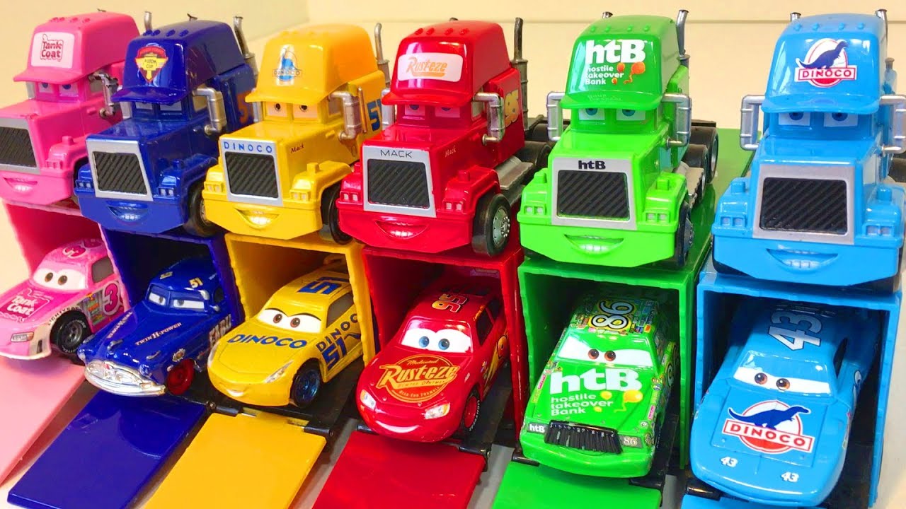 Тачки Учим Цвета Испанский Развивающие Мультики про Машинки Игрушки Дисней