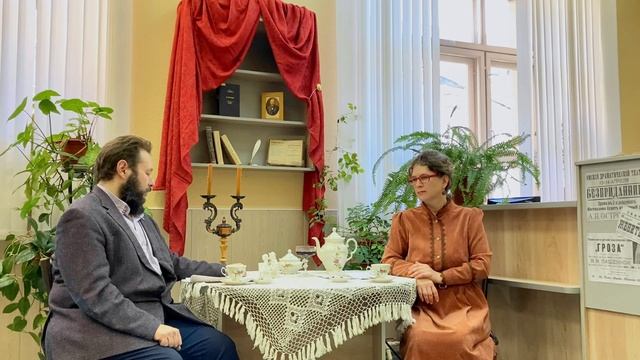 #ОстровОстровского
"Свои люди - сочтемся" 
Зарубин Захар и Огурцова Александра