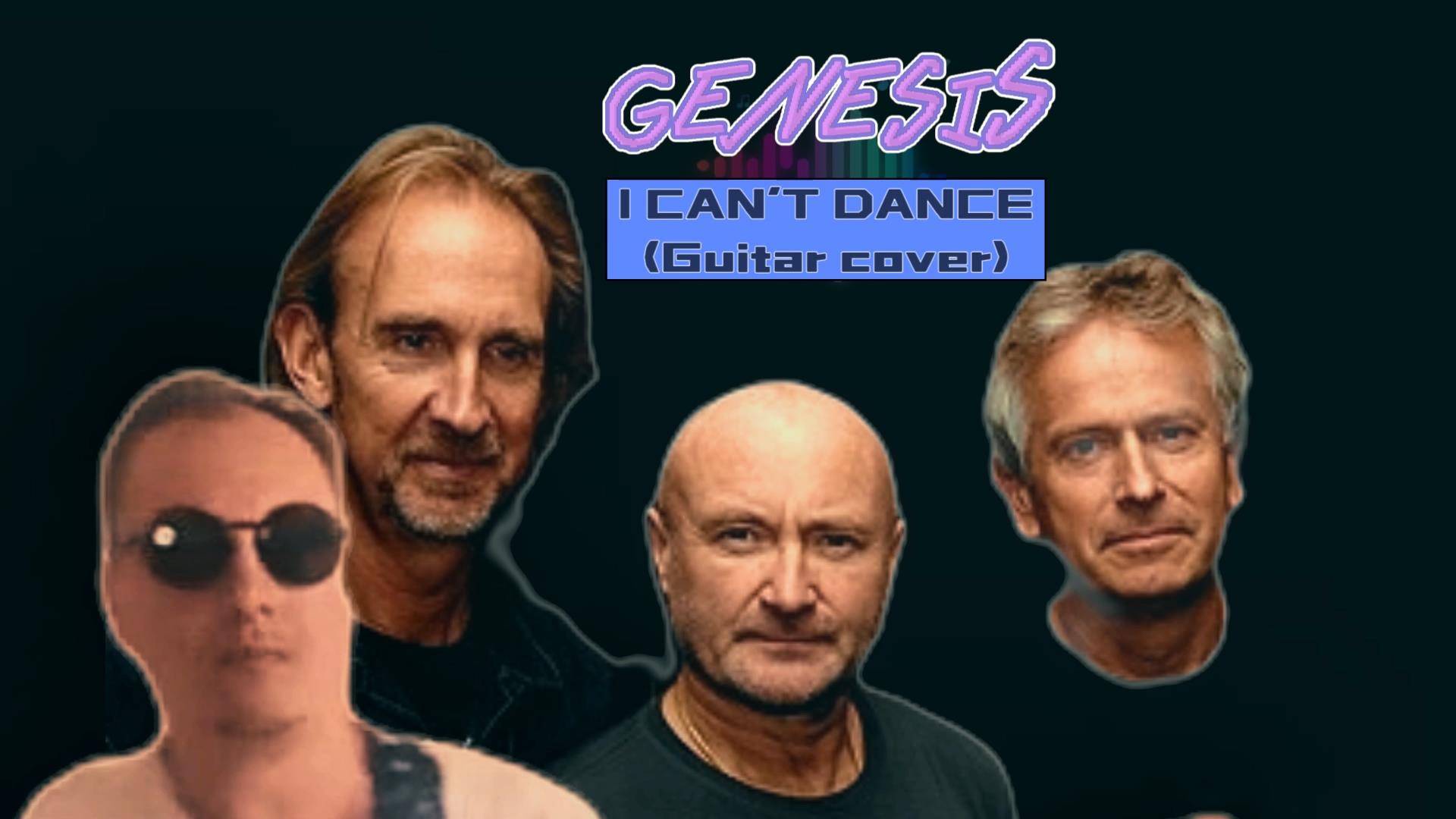 GENESIS - I CAN'T DANCE (Guitar cover)
