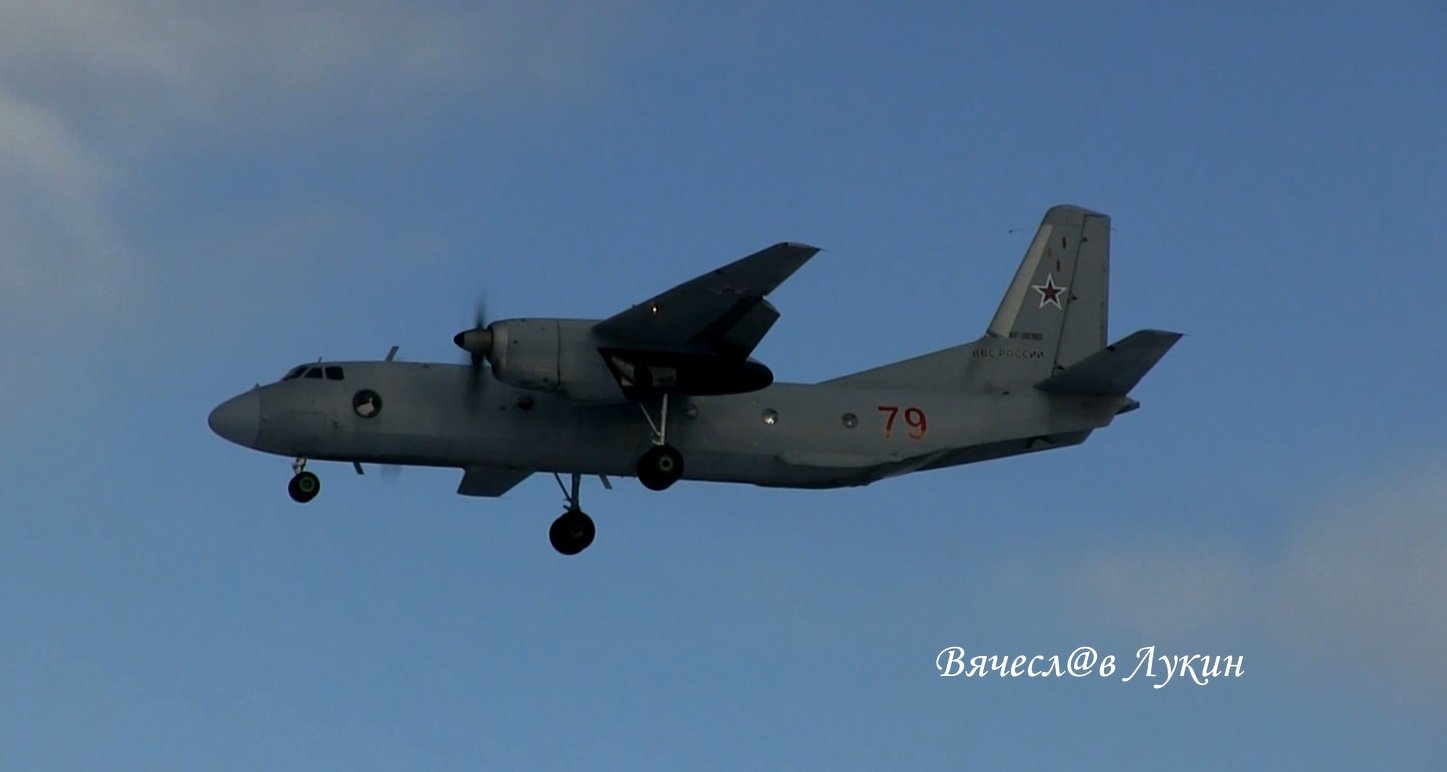 Тот самый Ан-26 RF-36160 / 79 / за три месяца до катастрофы в мае 2017 в Балашово