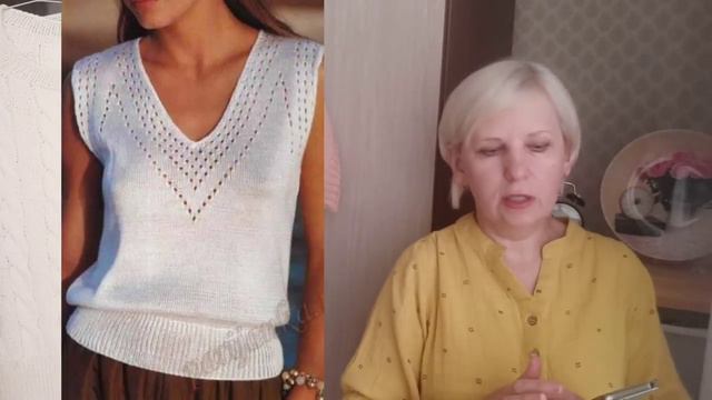 Большой обзор летних топов, футболок + мои работы + про джемпер по описанию Ларисы Басиевой.