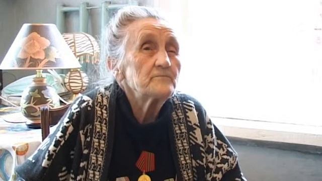 Блокадница Зоя Беспалова. Сентябрь 2010 год.