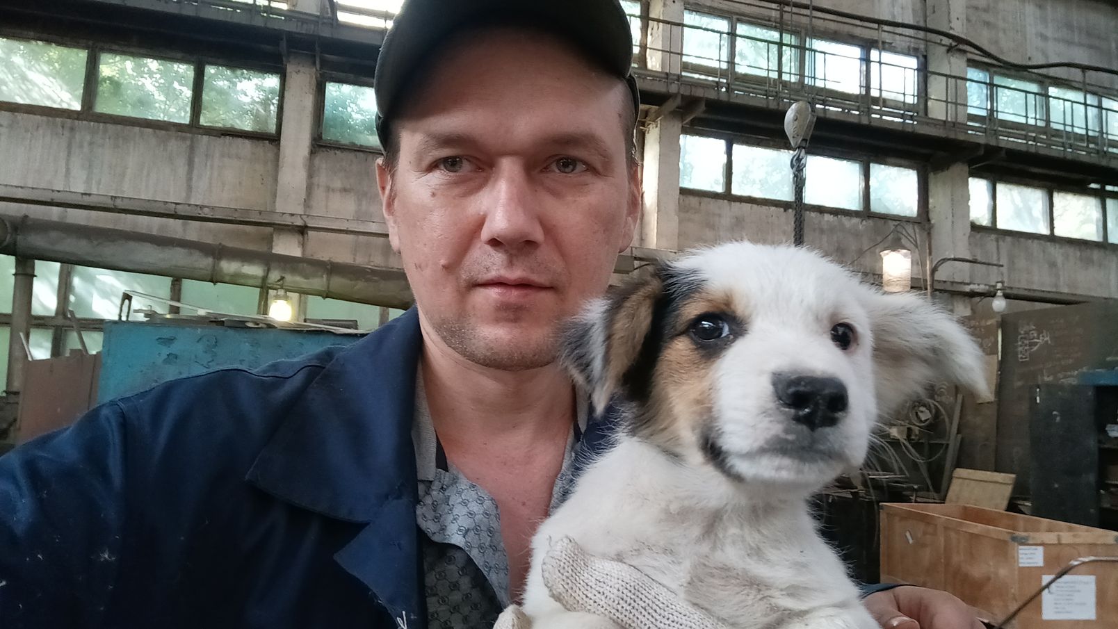 ОТец вытащил блоховоза из бездны. Спасение животины