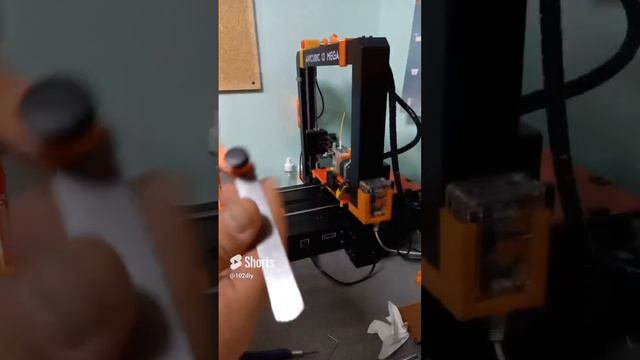 Процесс и результат замены валов оси X на моём 3D-принтере 🤔 #3dprinting #3d #diy #anycubic