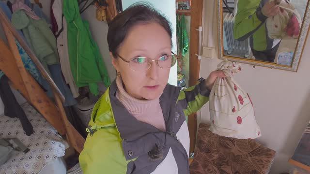 Видео привет по дороге на огород. 26 марта 2024 года