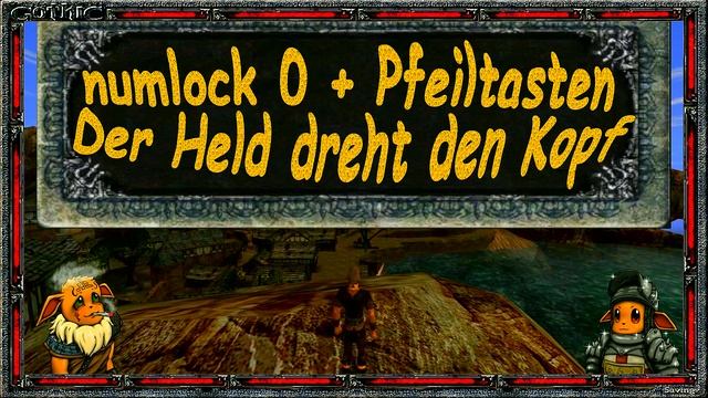 ??️???❓Ух ты❗️❗️❗️ Секретная анимация вращения головой⁠⁠❓ Готика 2 Ночь Ворона