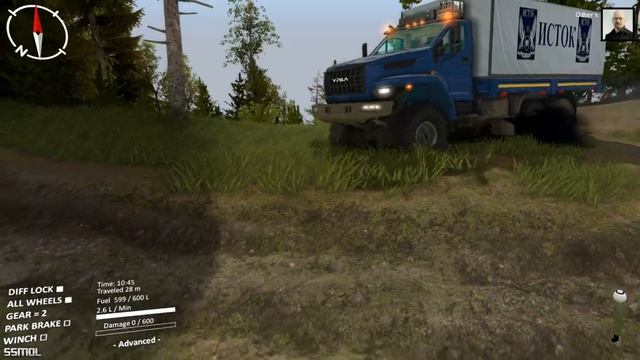 SpinTires mods Урал Next
