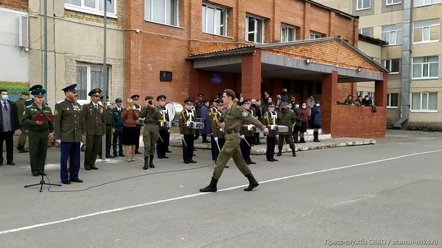 Кадетская присяга в Первом уральском казачьем кадетском корпусе.mp4