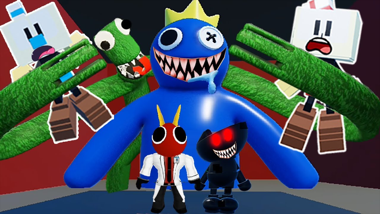 РАДУЖНЫЕ ДРУЗЬЯ в ROBLOX ▲ Роблокс Rainbow Friends