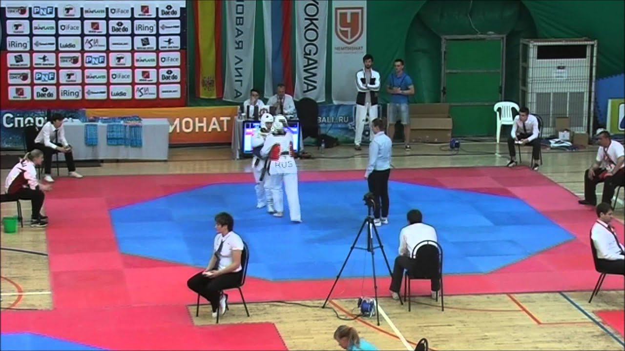 Taekwondo WTF. Соревнования Патриот. 09.05.2015. Казакова-Мотузка.