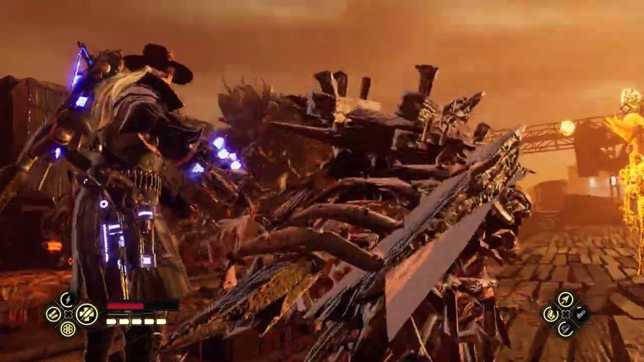 Evil West Прохождение № 12 БОСС УИЛЬЯМ РАНТЬЕ