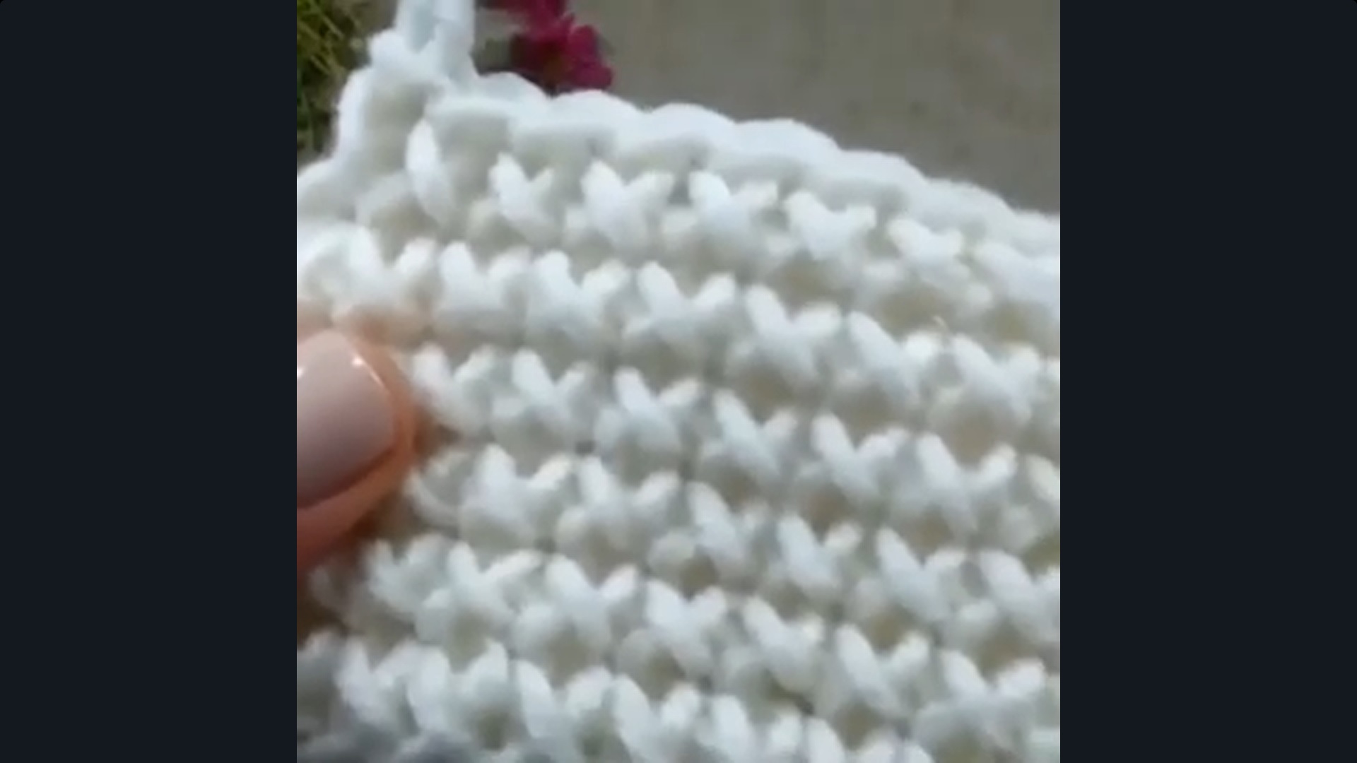 Узор крючком