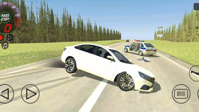 Проехал шоссе до моста ВАЗ краш тест симулятор 2