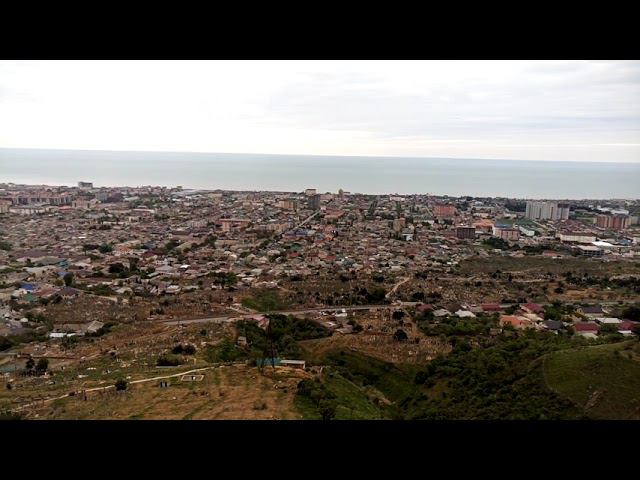 Дагестан - 2021. Дербент, вид сверху.