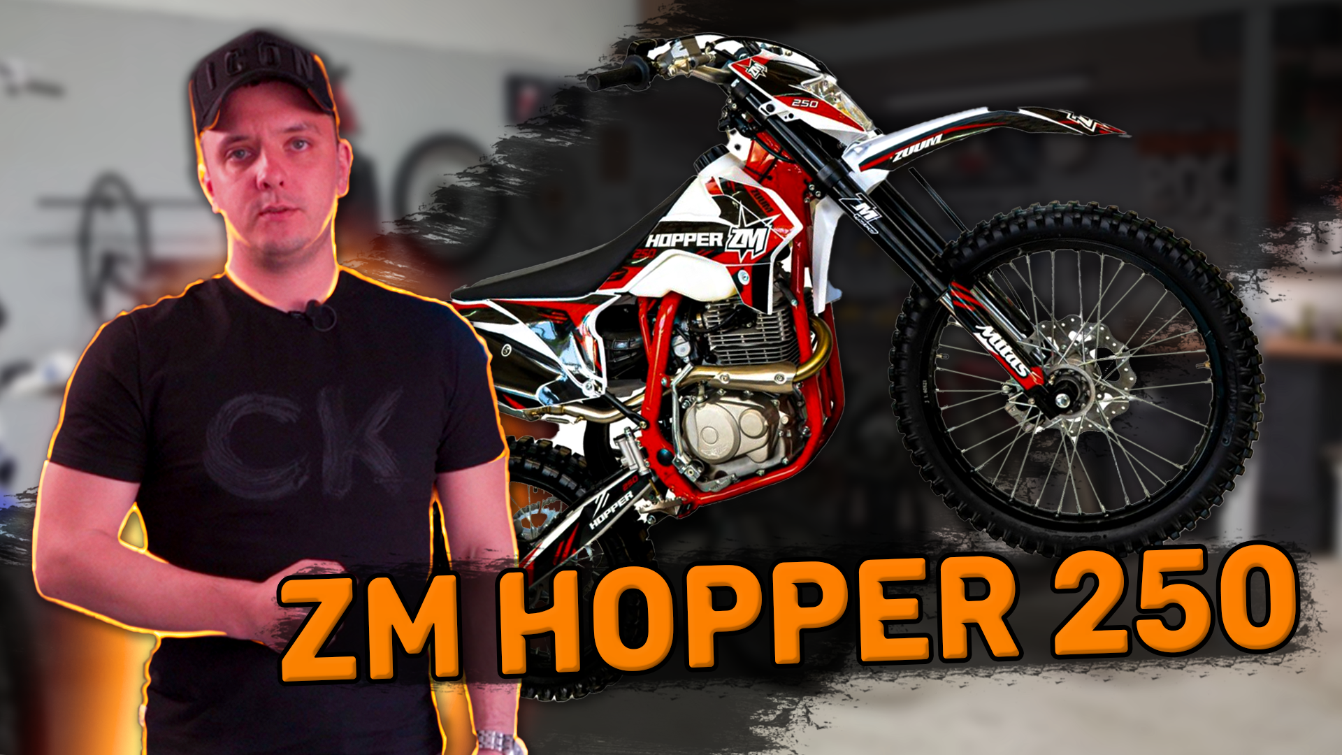 Zuum Hopper ZM PX250 дикий мопед для начинающих в эндуро