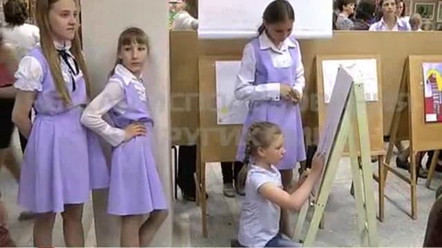 выставка отделения посвященная юбилею художественного отделения.mp4