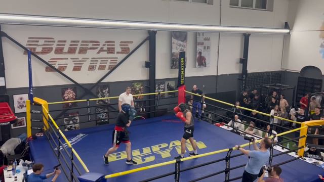 Открытый ринг BUPAS GYM 03.03.2024 (Петр Рыбас - синий угол, 3 раунд)