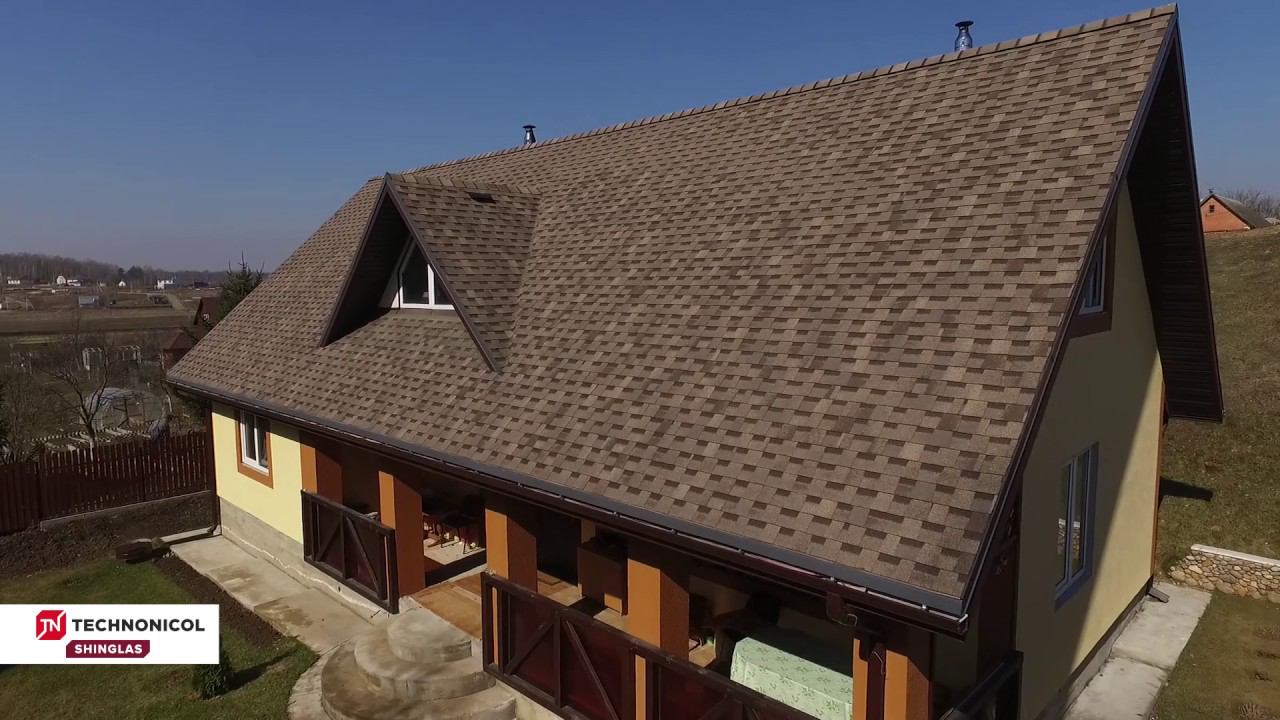 Гибкая черепица SHINGLAS панорама 4