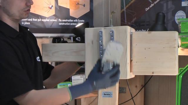 Как использовать скрытый крепеж бруса Atlas