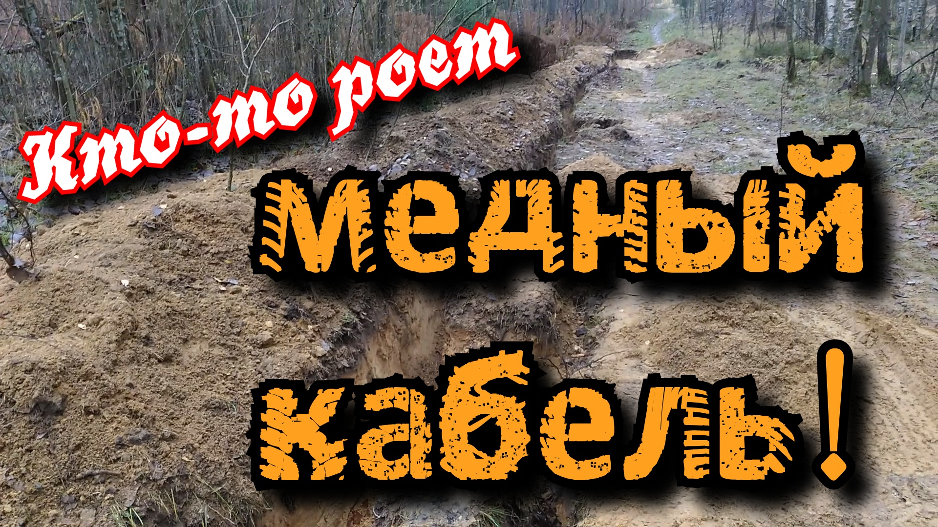 Металлокоп. Конкуренты нашли медный кабель