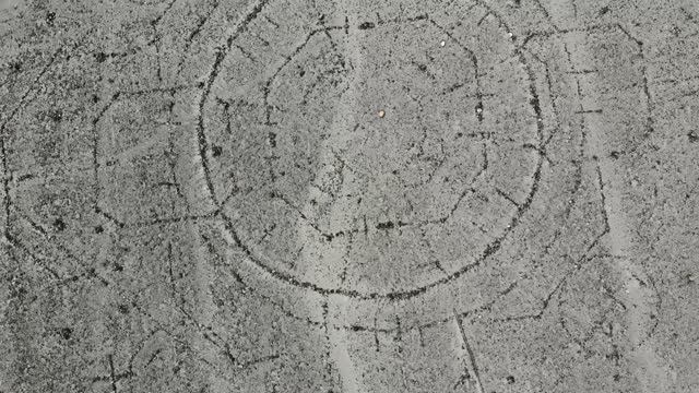 Геоглифы Наска. "Кружевная Эстрелла"