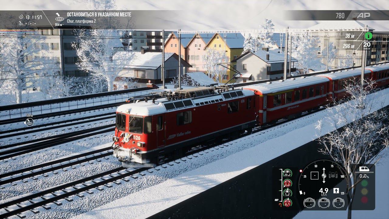 Train Sim World 2: Знакомство с электровозом RhB Ge 4-4 II и маршрутом Arosalinie (перезалив)