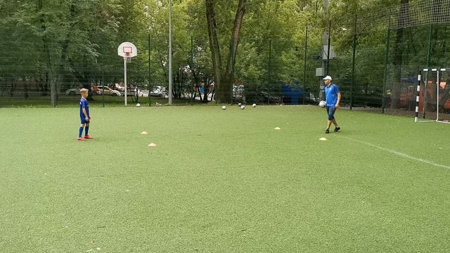 8-й месяц занятий футболом