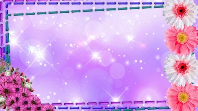 Футаж цветов