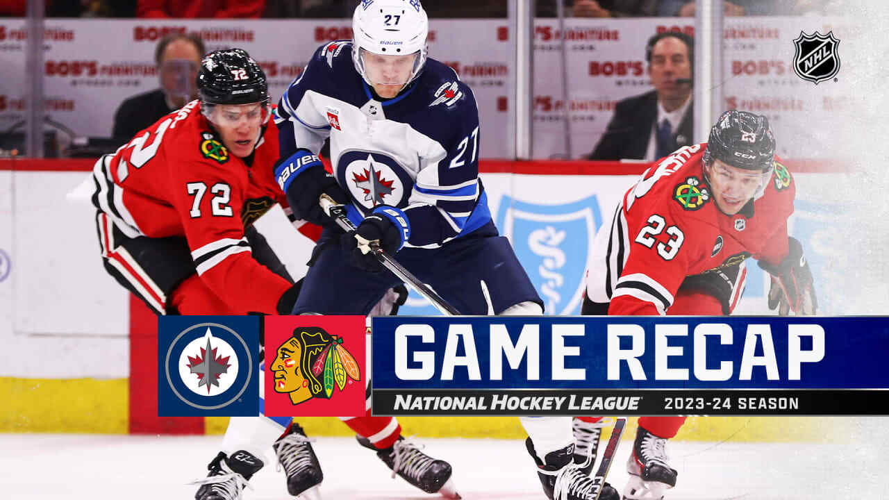 ВИННИПЕГ ДЖЕТС (WPG) - (CHI) ЧИКАГО БЛЭКХОКС |Обзор заброшенных шайб|24.02.24|Сезон 23/24