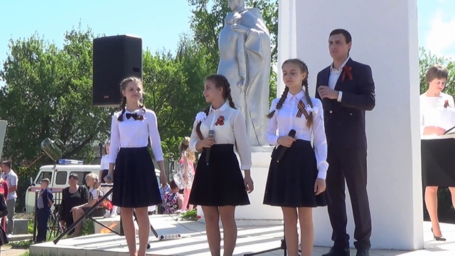 День победы! 9 мая 2018г.Ряжск.