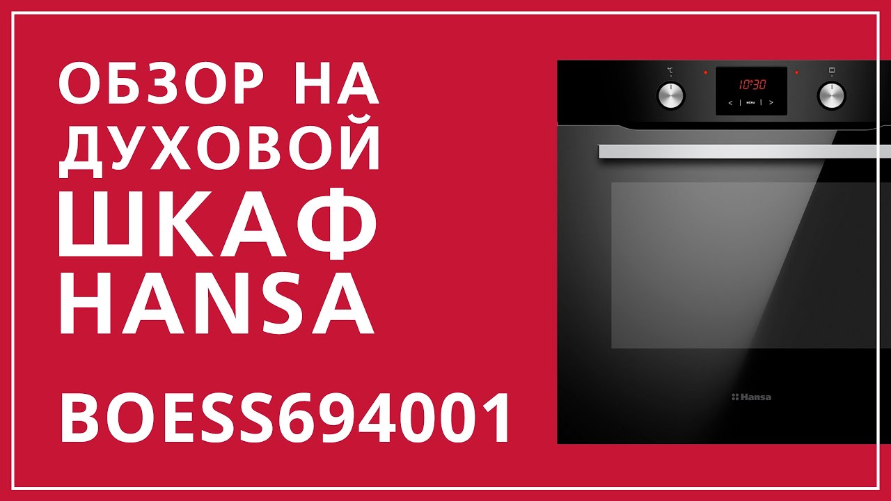 Обзор на духовой шкаф Hansa BOESS694001
