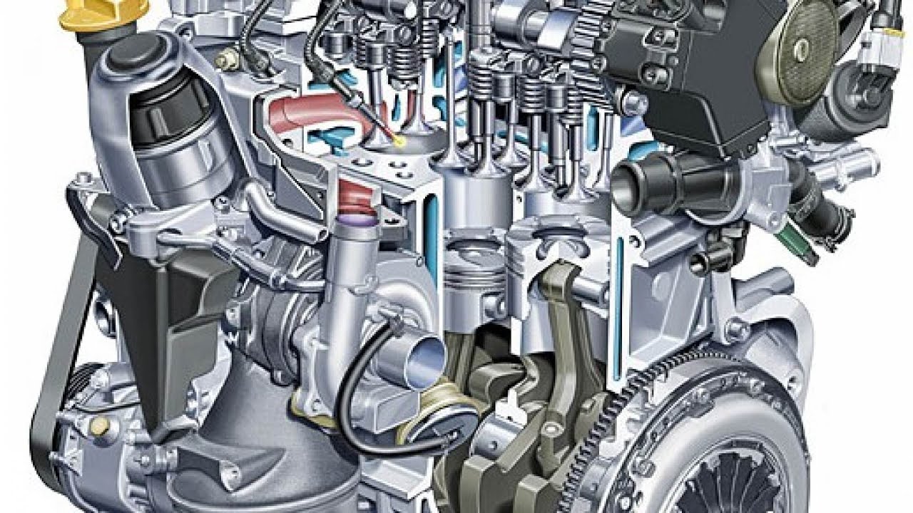 [Устройство авто] Особенности четырёхтактного дизельного двигателя #6.mp4