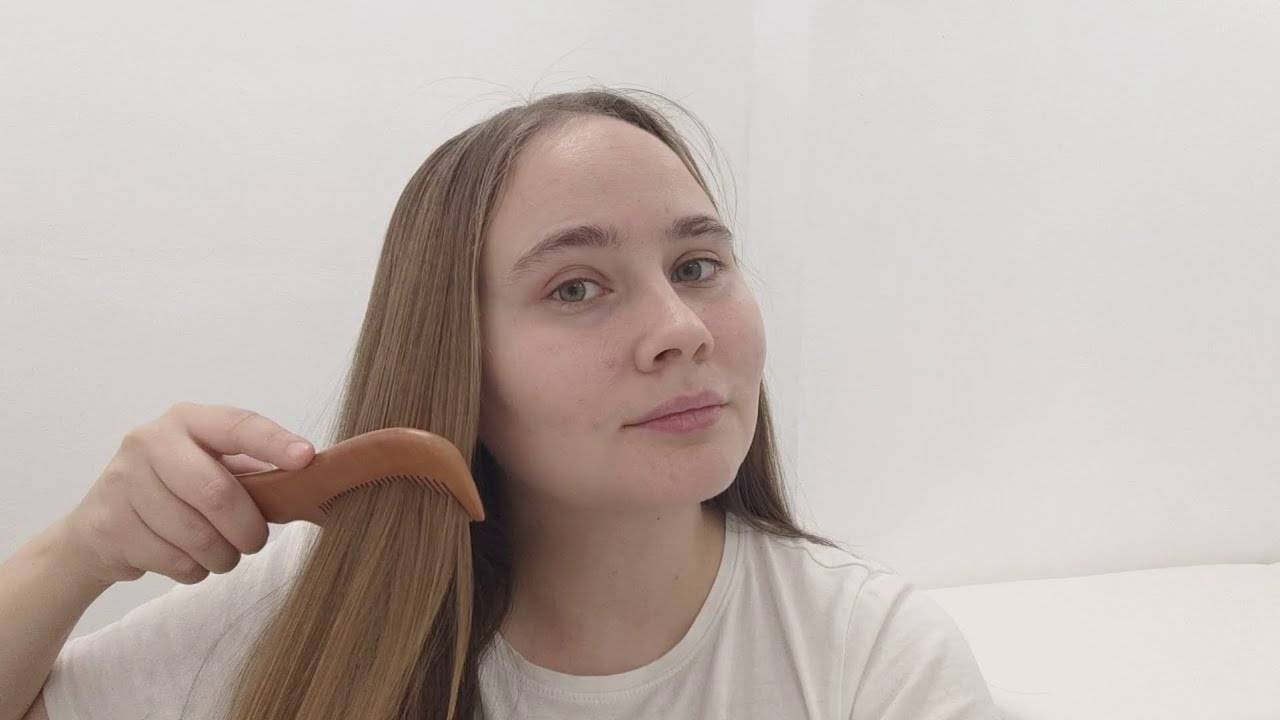 АСМР Расчесываю волосы