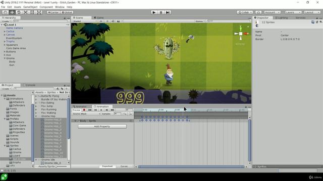 41. Creating Gnome Defender