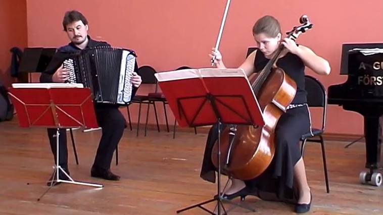 «Дни современной музыки в Астрахани». Гуревич и Тельминова. 10.2009