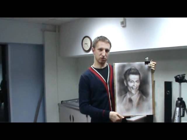 Отзыв на мастер-класс 2 "Рисуем портрет сухой кистью"