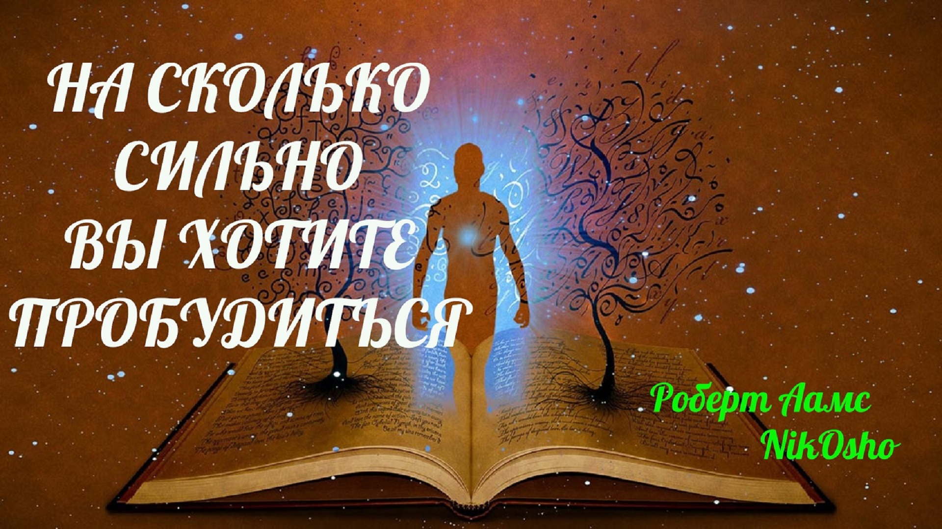 Насколько сильно Вы хотите ПРОБУДИТЬСЯ— Роберт Адамс & NikOsho