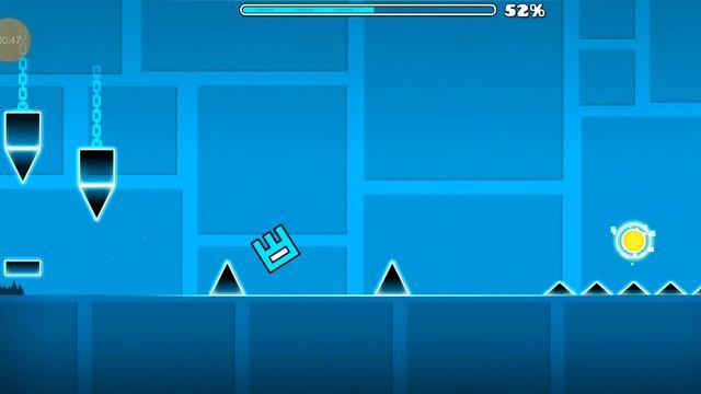 прошёл 3 уровень геометридэш Шик Game,???