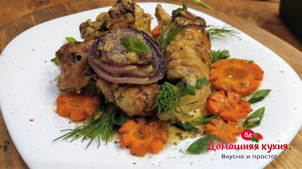 Самый простой рецепт приготовления кролика! Нежный, вкусный и без специфического запаха!.mp4