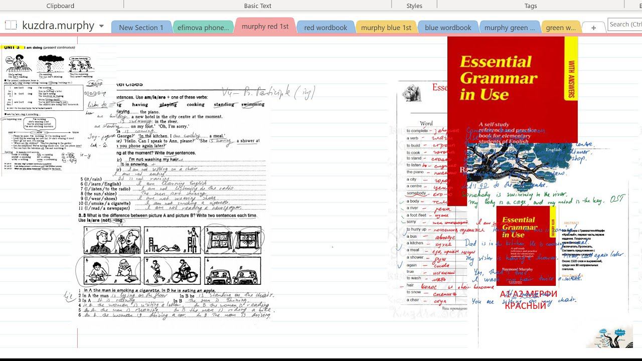 3.2 Essential Grammar in Use. Unit 3. Exercises