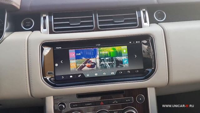 HD монитор 10.25' вместо штатного 8' для Range Rover 2014-2016.mp4