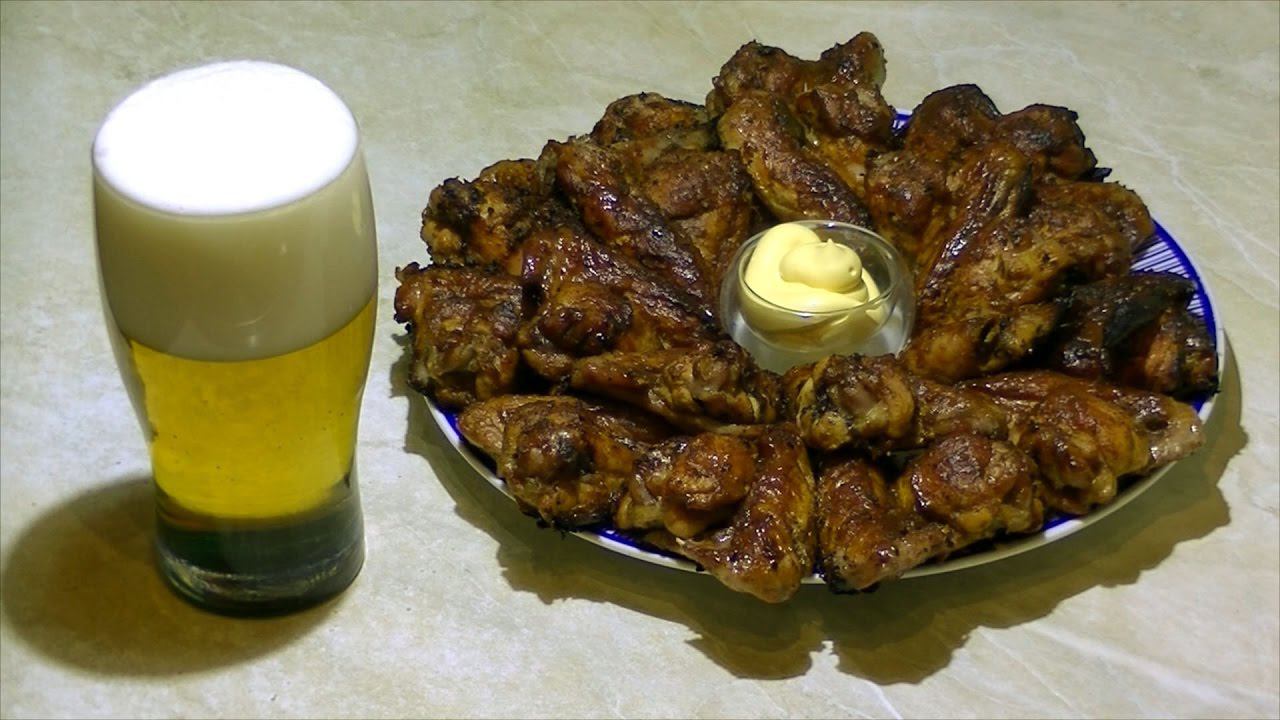 Куриные крылышки к пиву (Очень вкусно)
