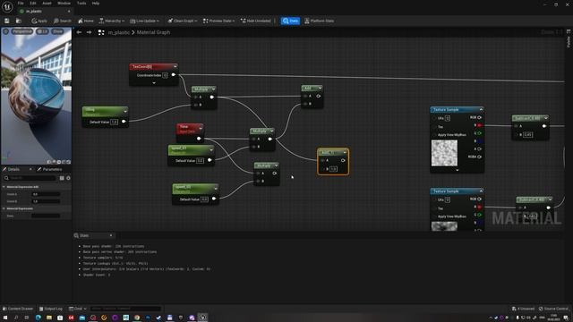 Unreal Engine 5.1 Пластическая деформация текстур.