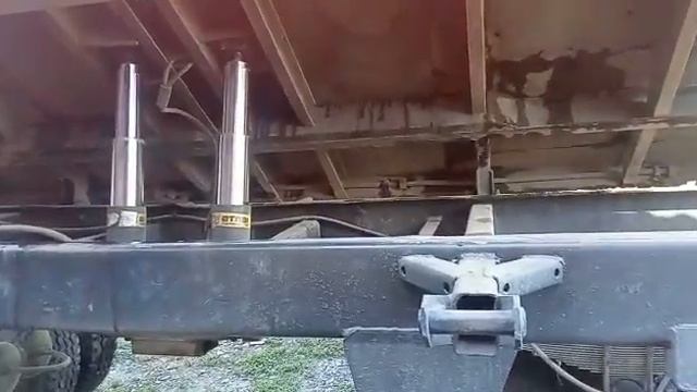 Гидроцилиндр ЗИЛ 130 шар-шар 4 штока 10 тонн ход 1030 мм