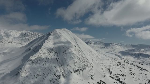 Зимние пейзажи маршрута Каракокша - г.Альбаган - перевал Щелка - р. Сайганош, 2023г.