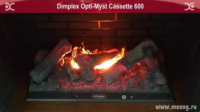 Установка и настройка электрокамина Dimplex Cassette 600 серии Opti-myst