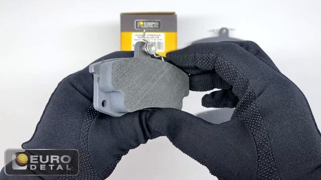 ED4-210B - Колодки тормозные передние для ВАЗ 2110-2112, 1118, 2170 - ЕВРОДЕТАЛЬ