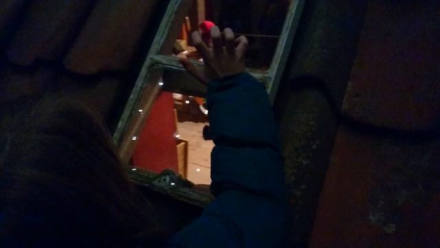 Ниссе на чердаке в Старом городе, Орхус, Дания. 18 нояб. 2018