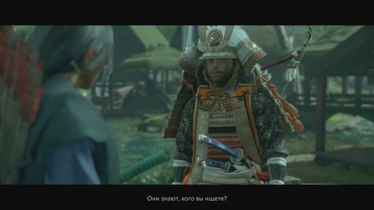 Ghost of Tsushima_ч 28 прохождение на русском языке (высокая сложность) и тут старых лезб занесло...